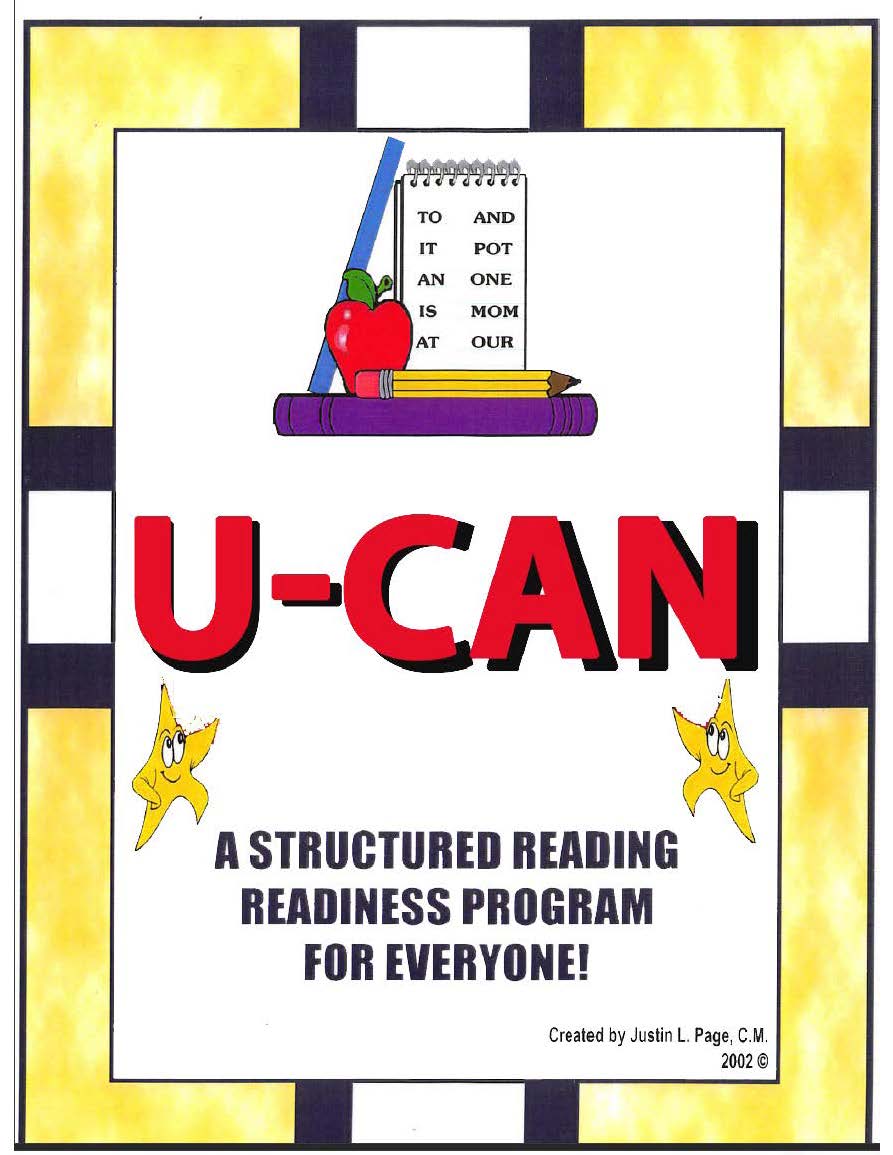 U-CAN Reading Readiness Workbook - ebook – Inclusion Press